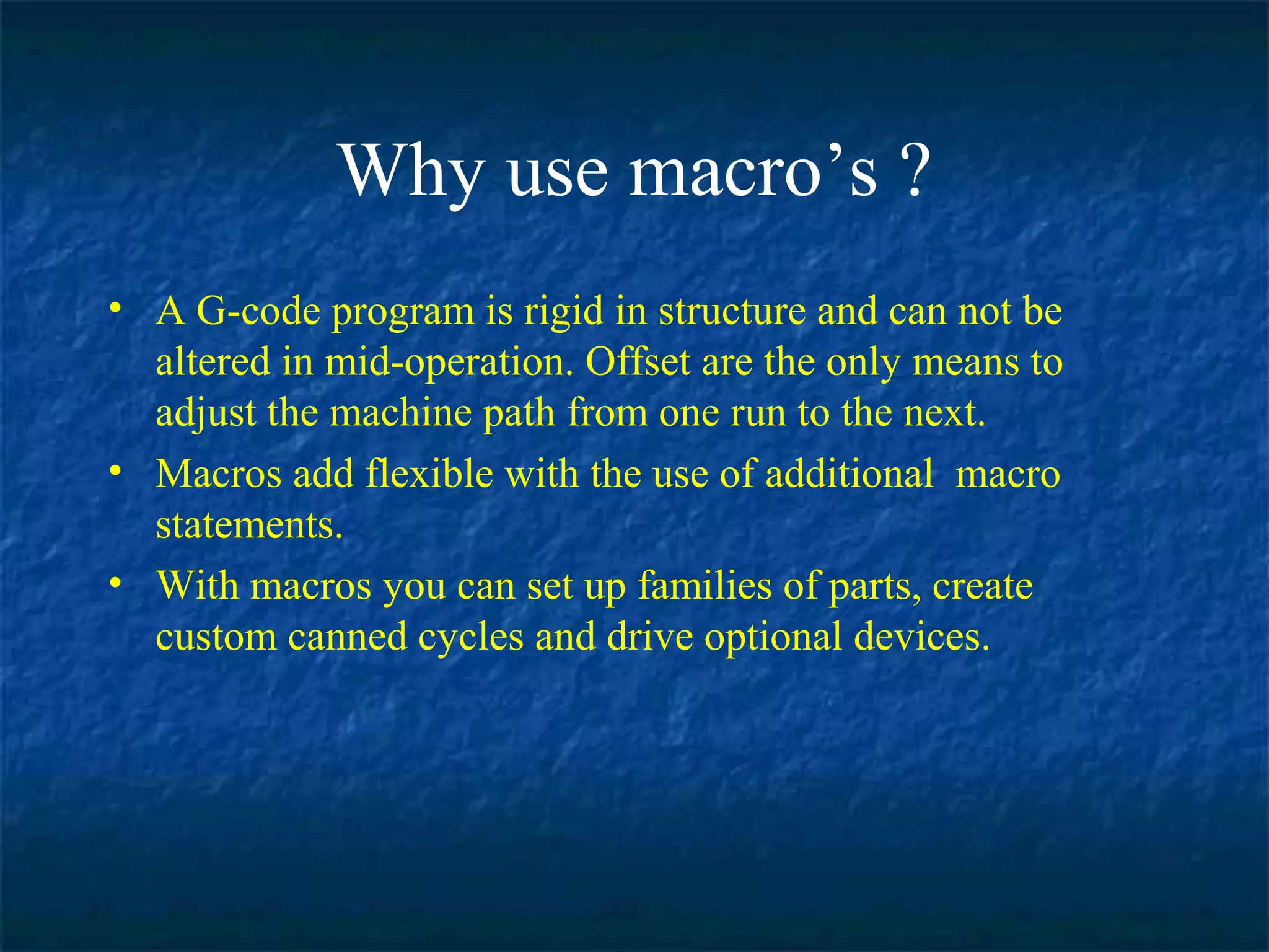 Macro Programming | PPT