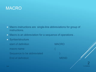 Macro | PPT | Genetics | Science