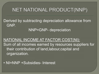 Macro ( National income Accounting) | PPTX
