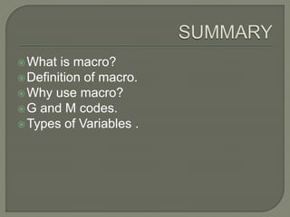Macro | PPT