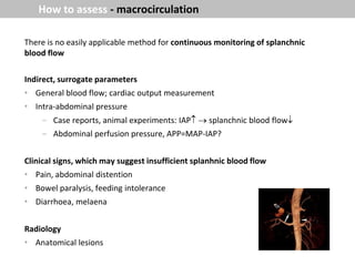 Monitoring macro and microcirculation (Joel Starkopf WSACS session ESA ...