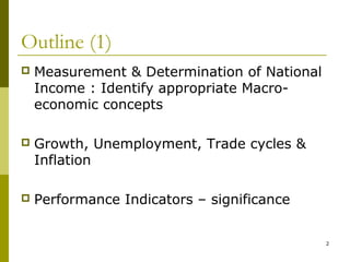 Macro economic+framework | PPT