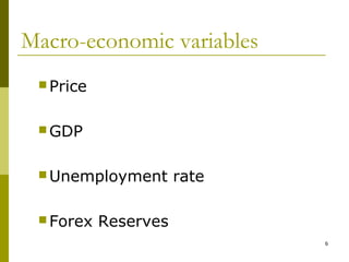 Macro economic+framework | PPT