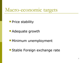 Macro economic+framework | PPT