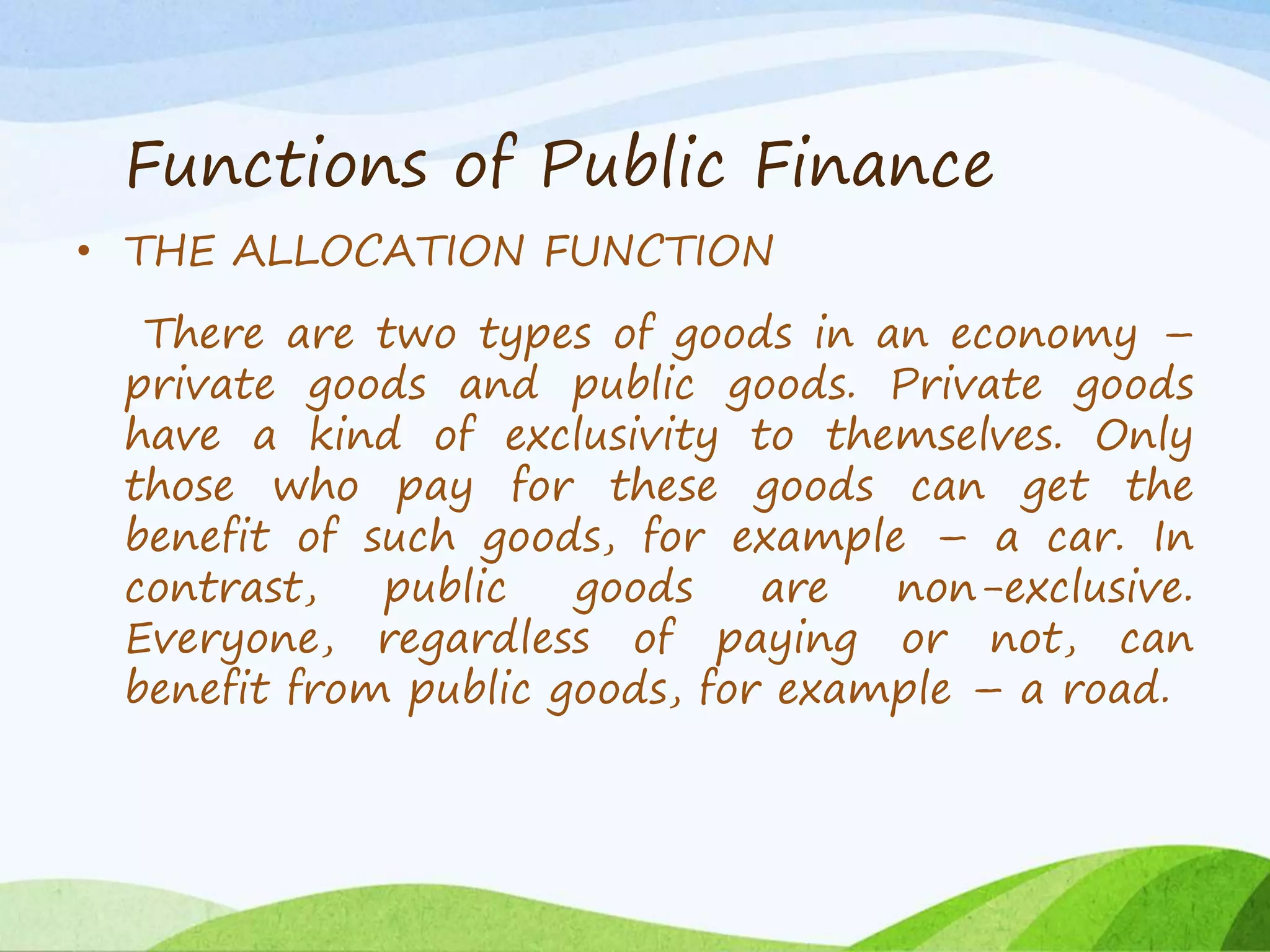 Macro-economic Framework in Indian Economy–Public Finance | PPTX