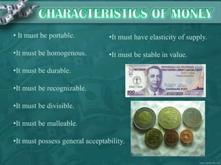 Money& Monetary Policy Defined (Philippine Setting) | PPTX