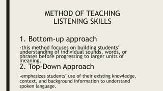 Macro-skills for teaching and learning Language | PPTX