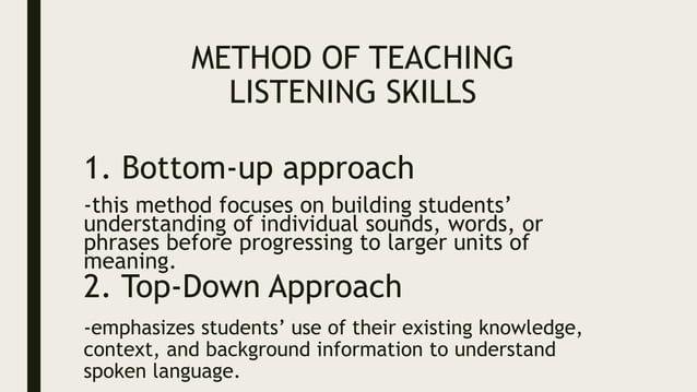 Macro-skills for teaching and learning Language | PPTX