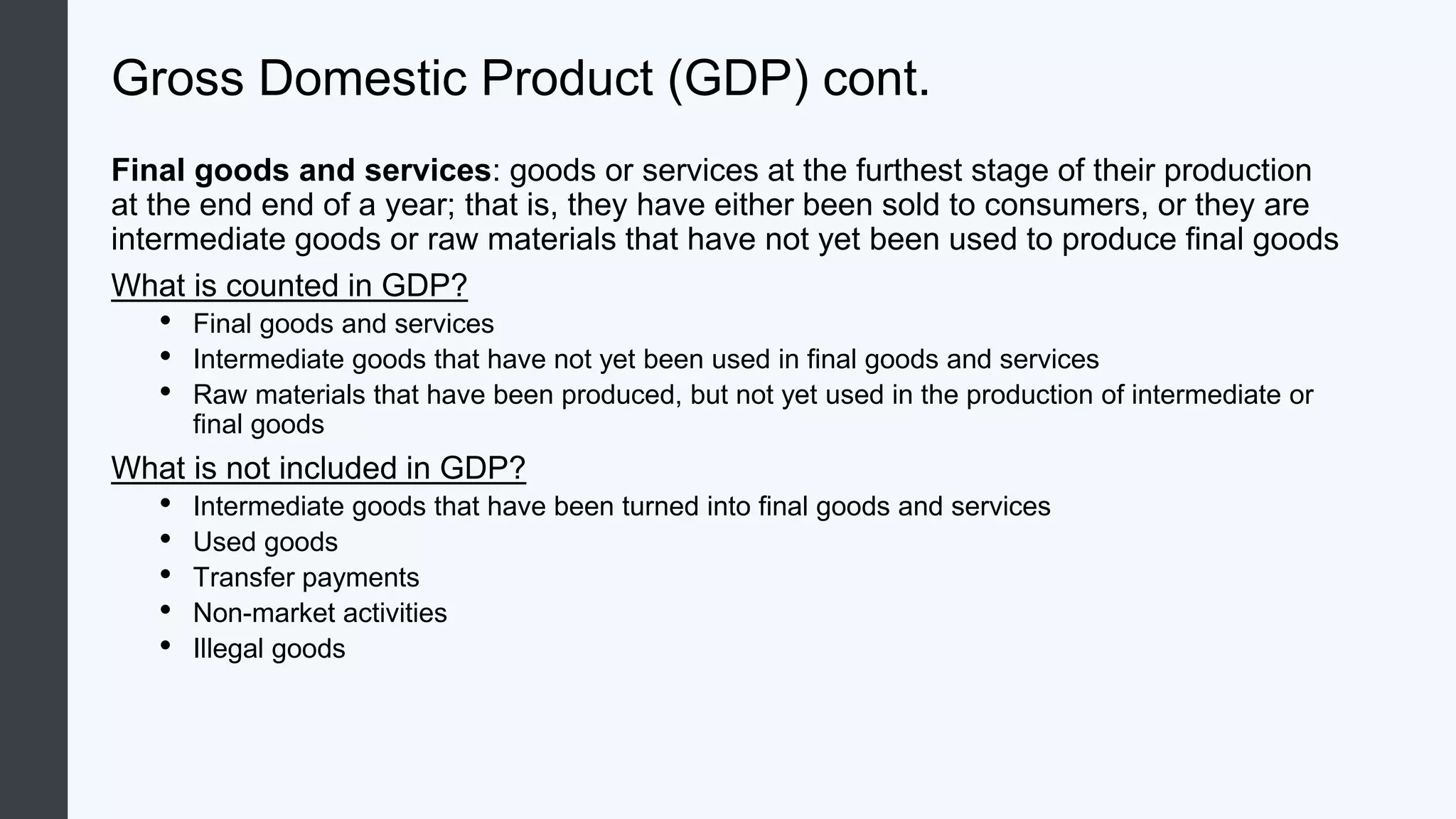 Macro 6 macroeconomic+measures-gdp+and+economic+growth+ | PPTX
