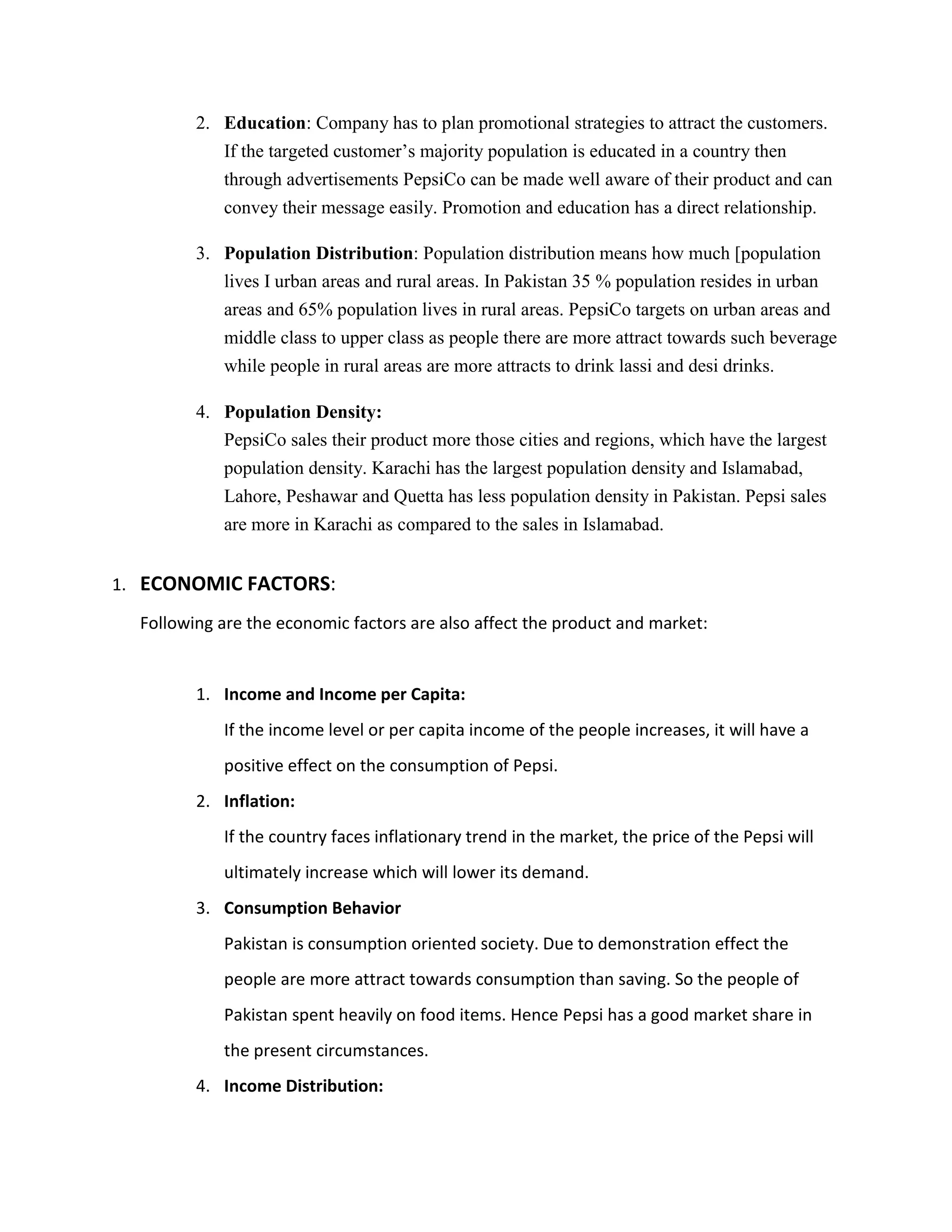 Macro analysis of pepsi by Alina Baber | DOCX