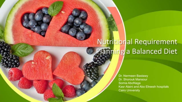 macronutrients and micronutrients - balanced diet | PPT