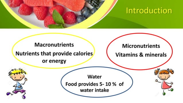 macronutrients and micronutrients - balanced diet | PPT