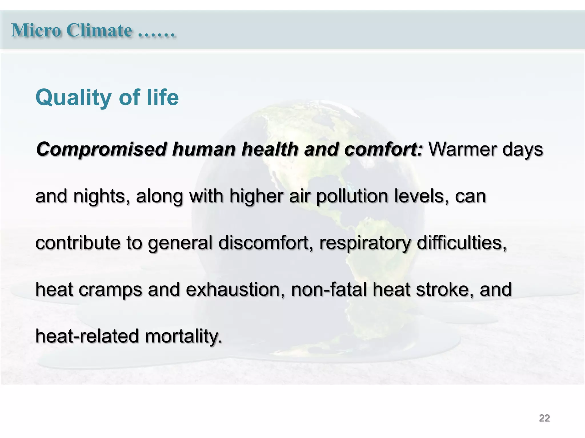 Macro and micro climate | PPTX