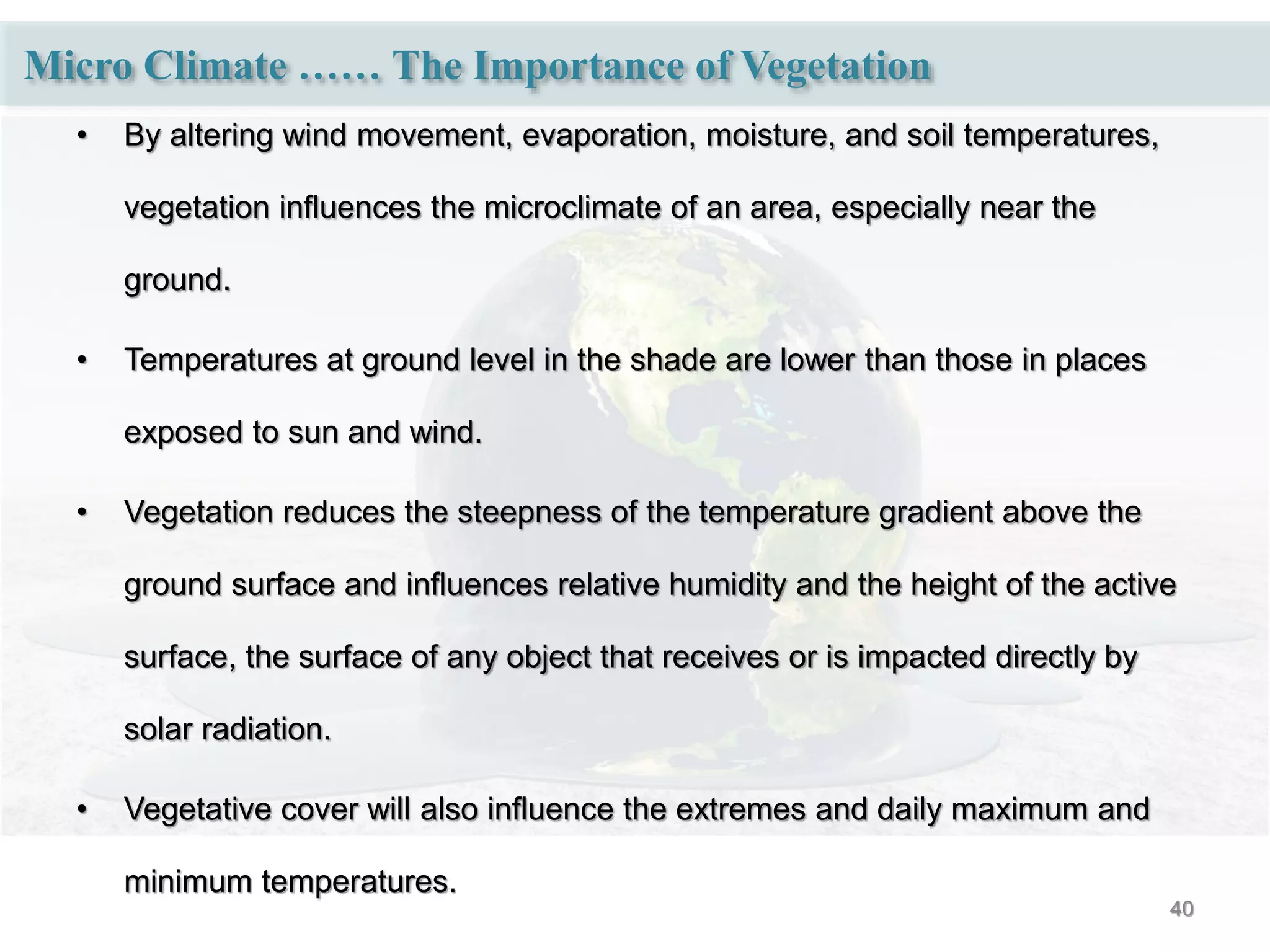 Macro and micro climate | PPTX