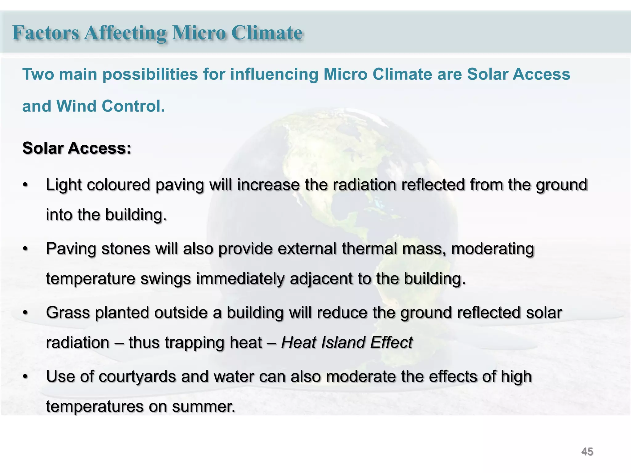 Macro and micro climate | PPTX
