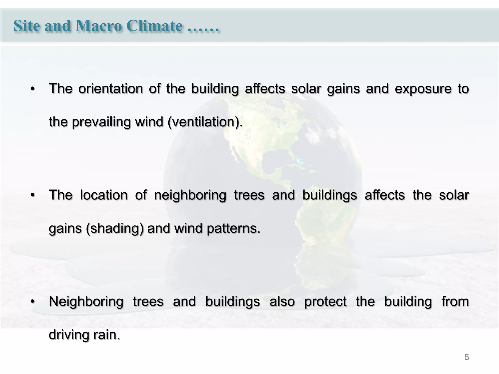 Macro and micro climate | PPTX