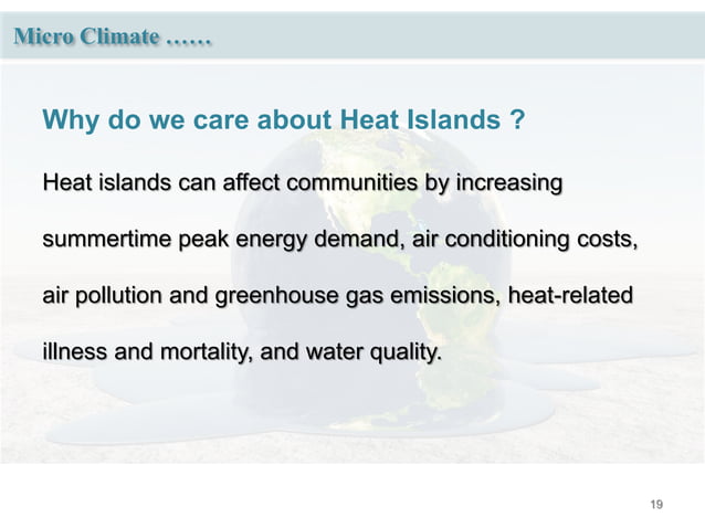 Macro and micro climate | PPTX | Indoor Environmental Quality | Home ...
