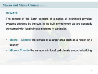 Macro and micro climate | PPTX