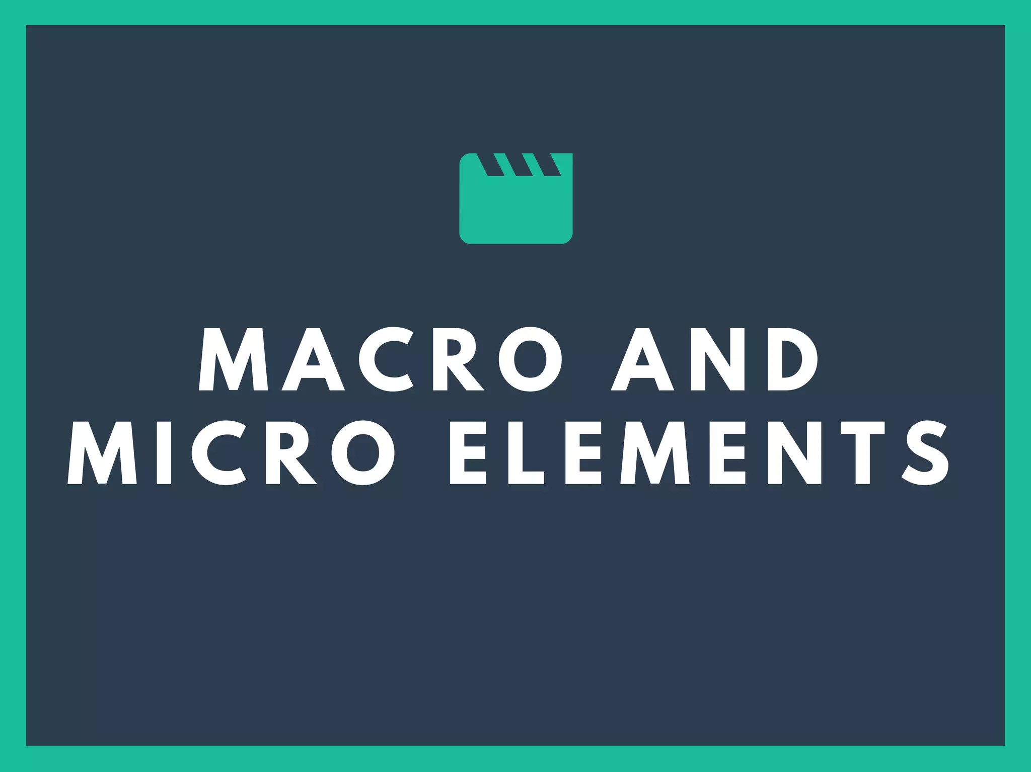 Macro and micro elements | PDF | Photography | Arts and Crafts