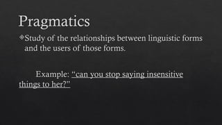 Macro and Micro Linguistics - Cabenian pptx | PPTX