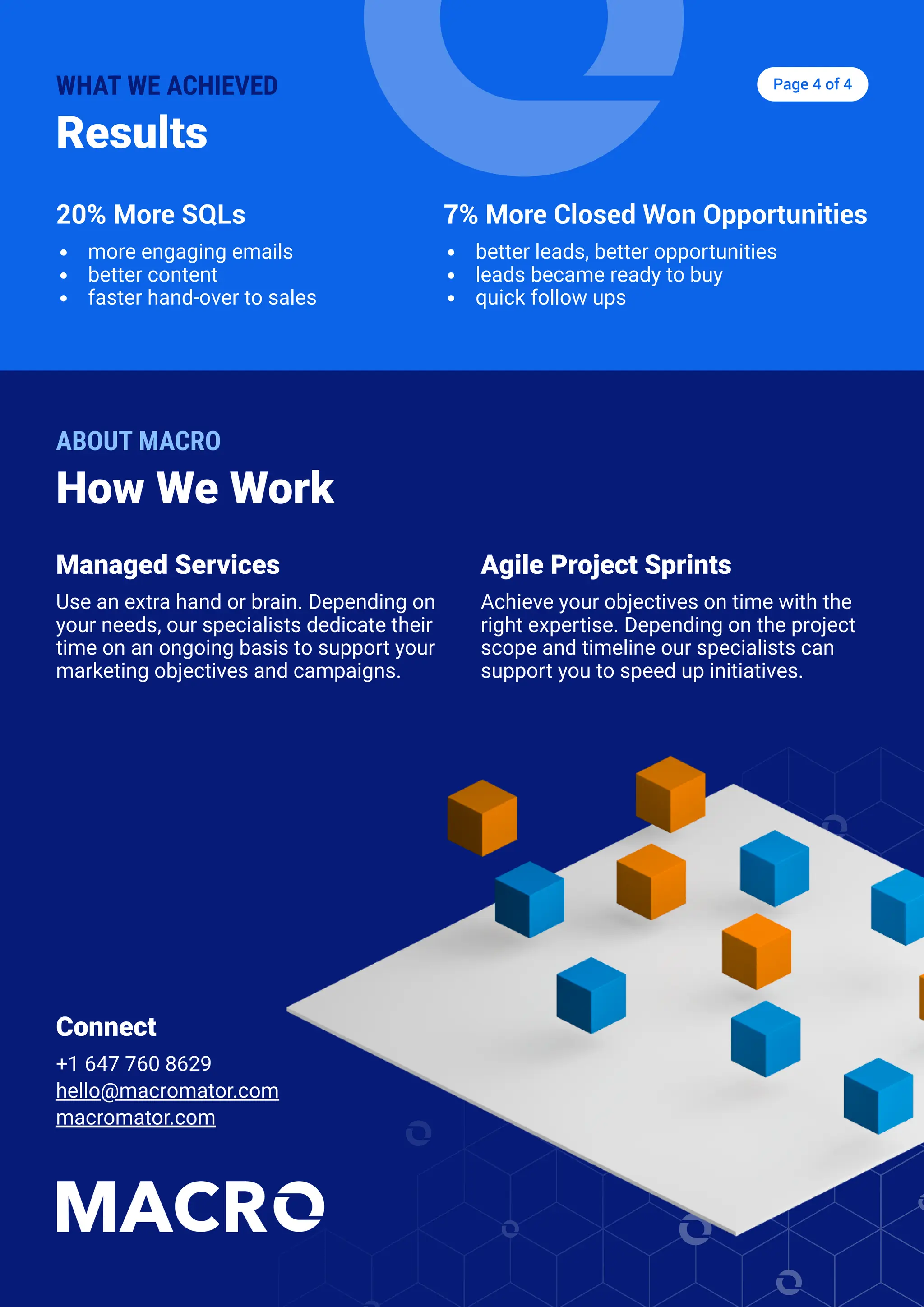 B2B Marketing Lead Nurturing Case Study | Macro | PDF | Free Download