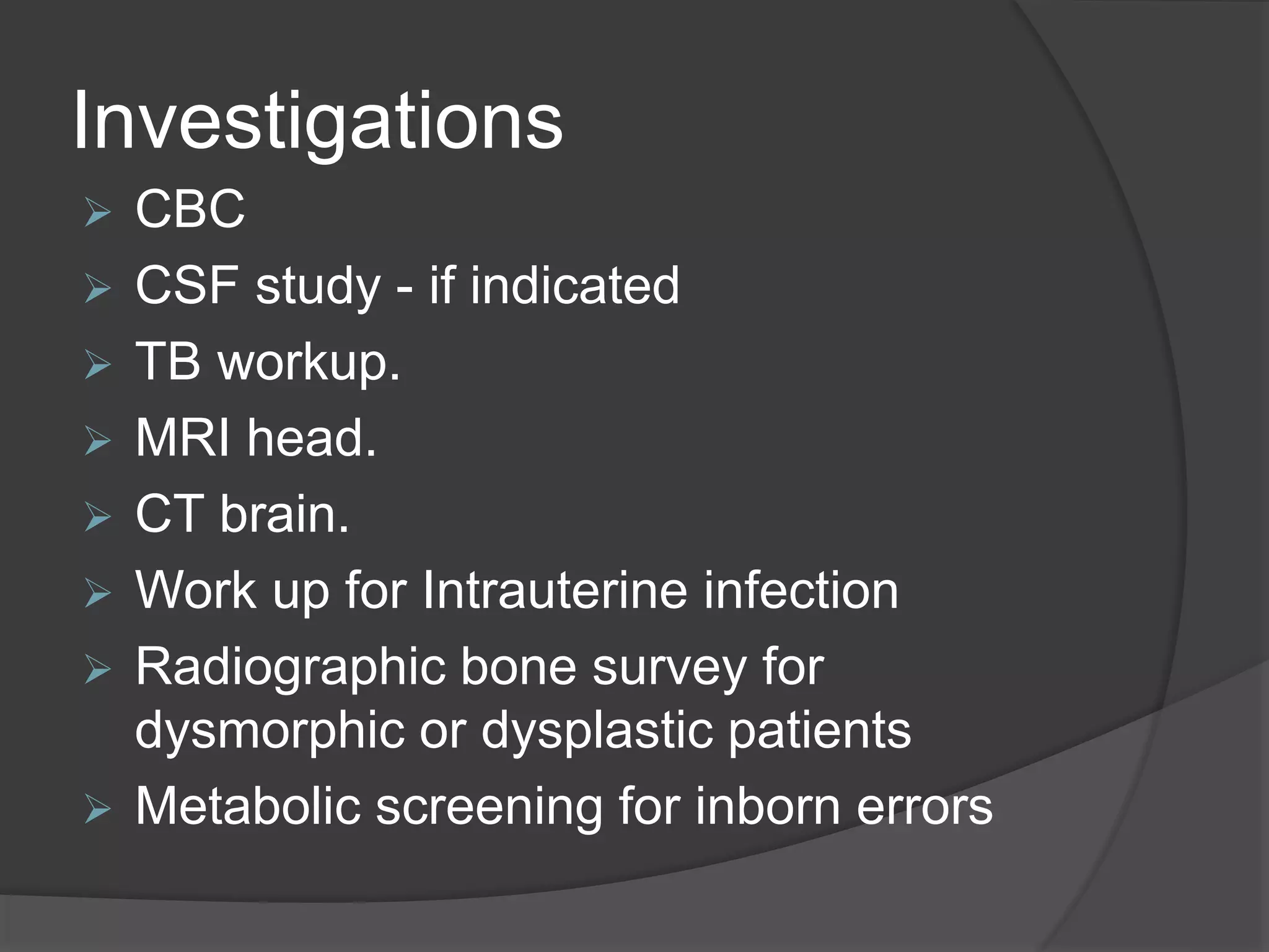 Approach to Macrocephaly / large head, Megalencephaly, Causes(Etiology ...