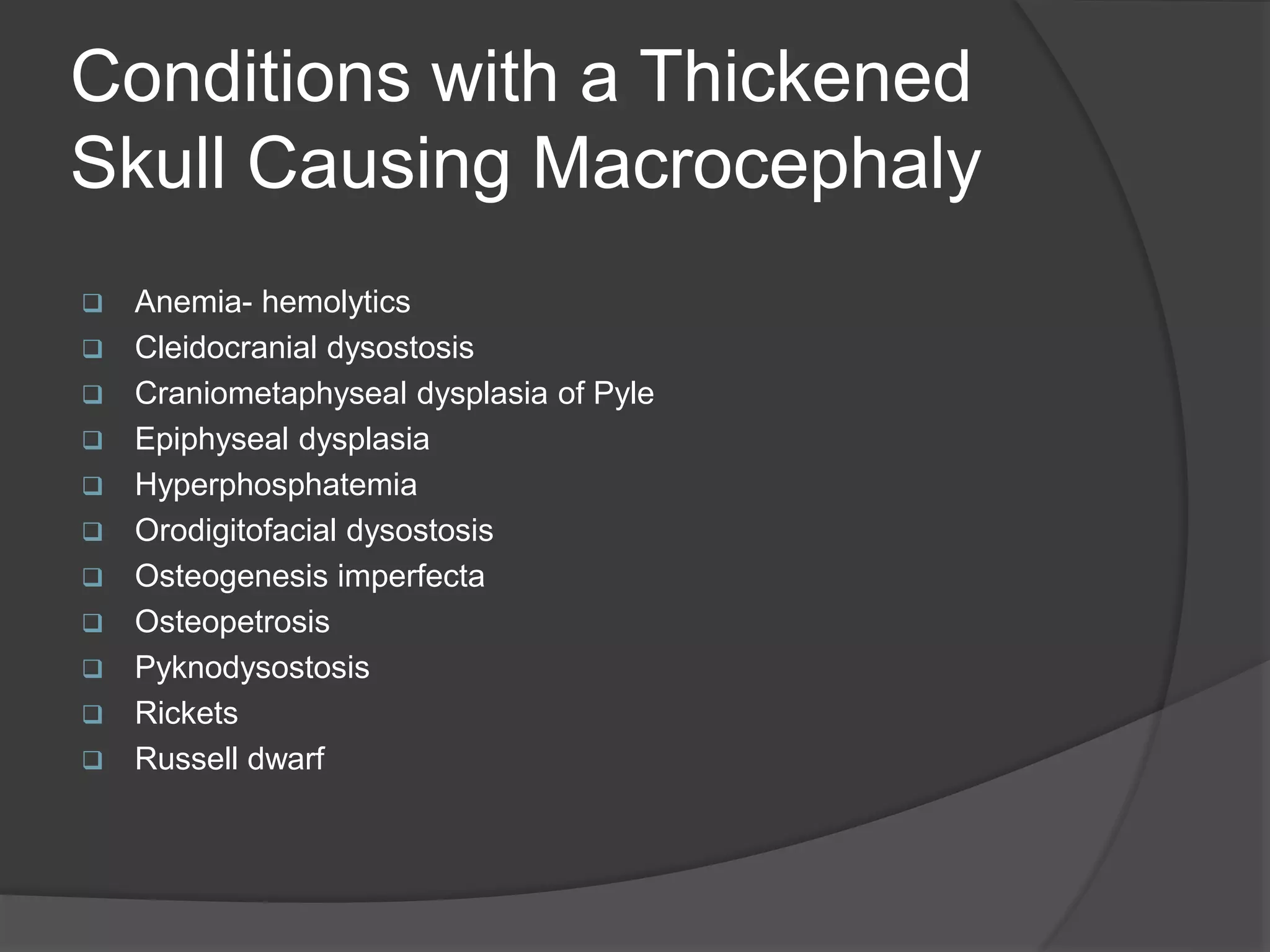 Approach to Macrocephaly / large head, Megalencephaly, Causes(Etiology ...
