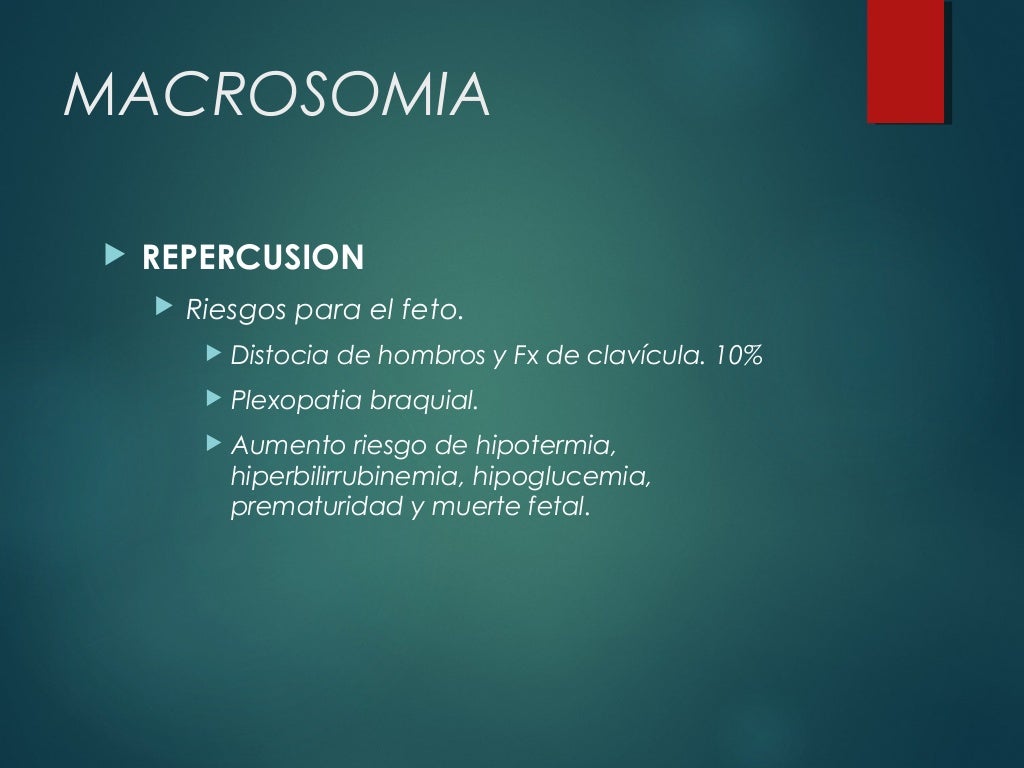 Macrosomia