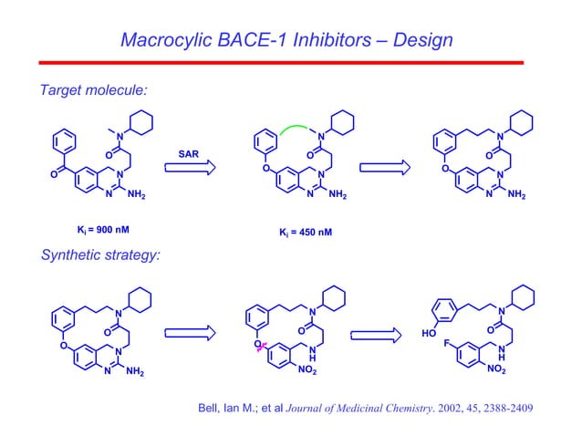 Macrocycles As Bace 1 Inhibitors | PPT