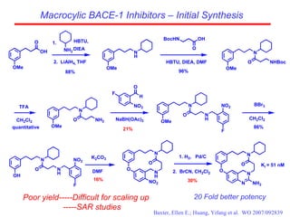 Macrocycles As Bace 1 Inhibitors | PPT