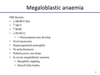 Macrocytic anaemia | PPTX