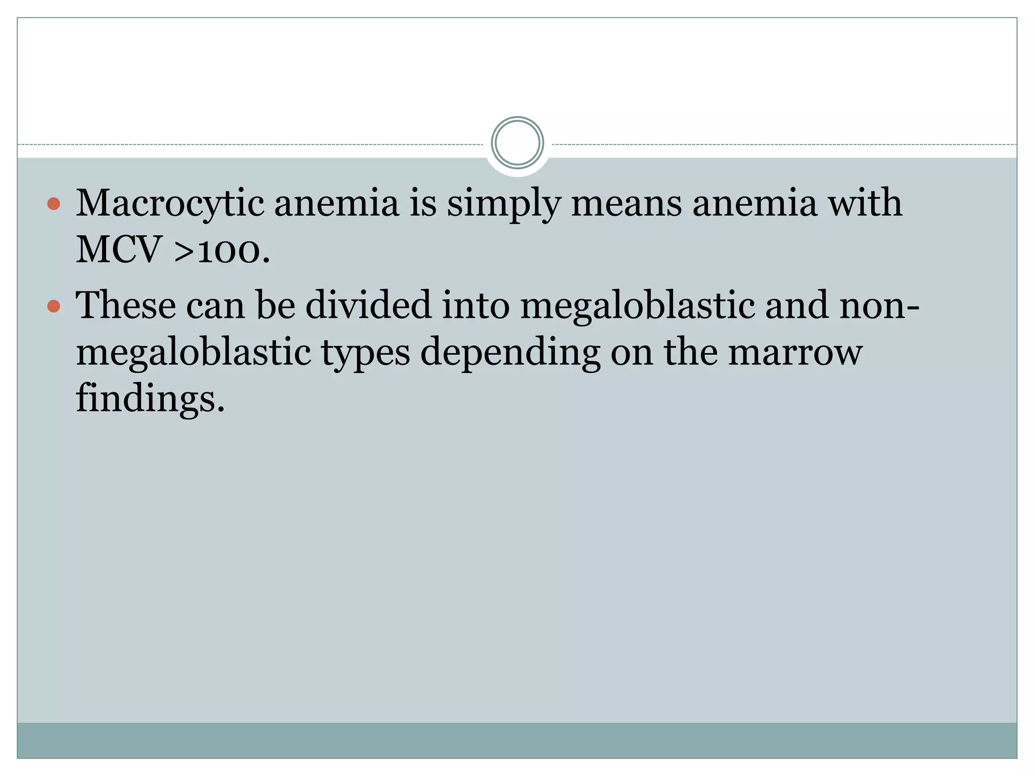 Macrocytic anemia | PPTX