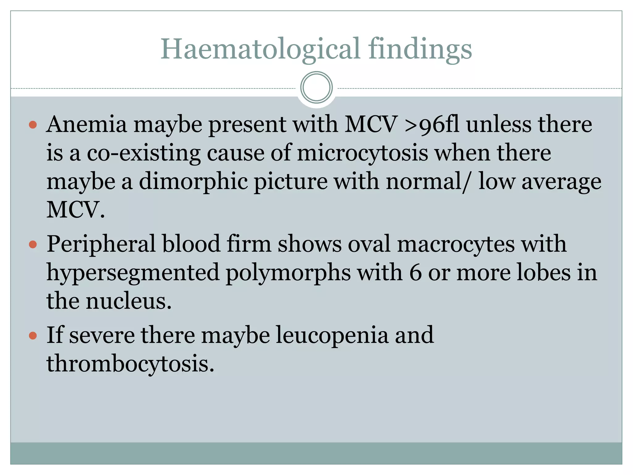 Macrocytic anemia | PPTX