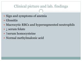 Macrocytic anemia | PPTX