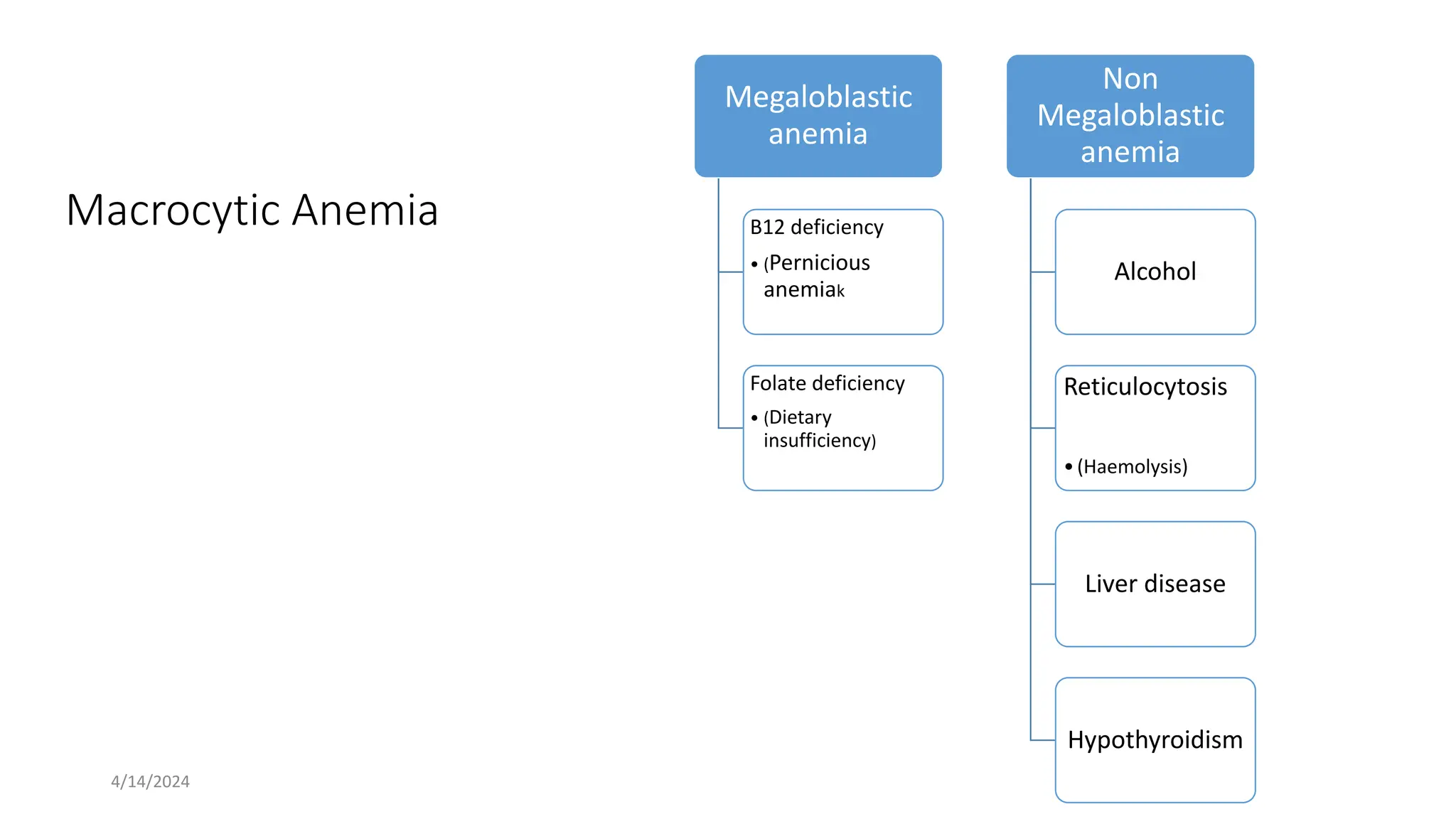 Features of megaloblastic and non megaloblastic anemia | PPTX