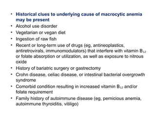 Approach to macrocytic anemia.......pptx