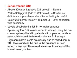 Approach to macrocytic anemia.......pptx