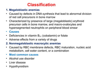 Approach to macrocytic anemia.......pptx | Blood Disorders | Diseases ...