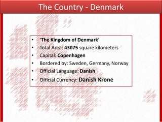 Economic Situation Evaluation on Denmark | PPTX