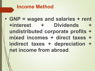 macro ecnomics notes national income.ppt