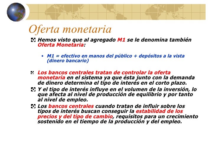 Ensayo De Oferta Monetaria - creditosesof