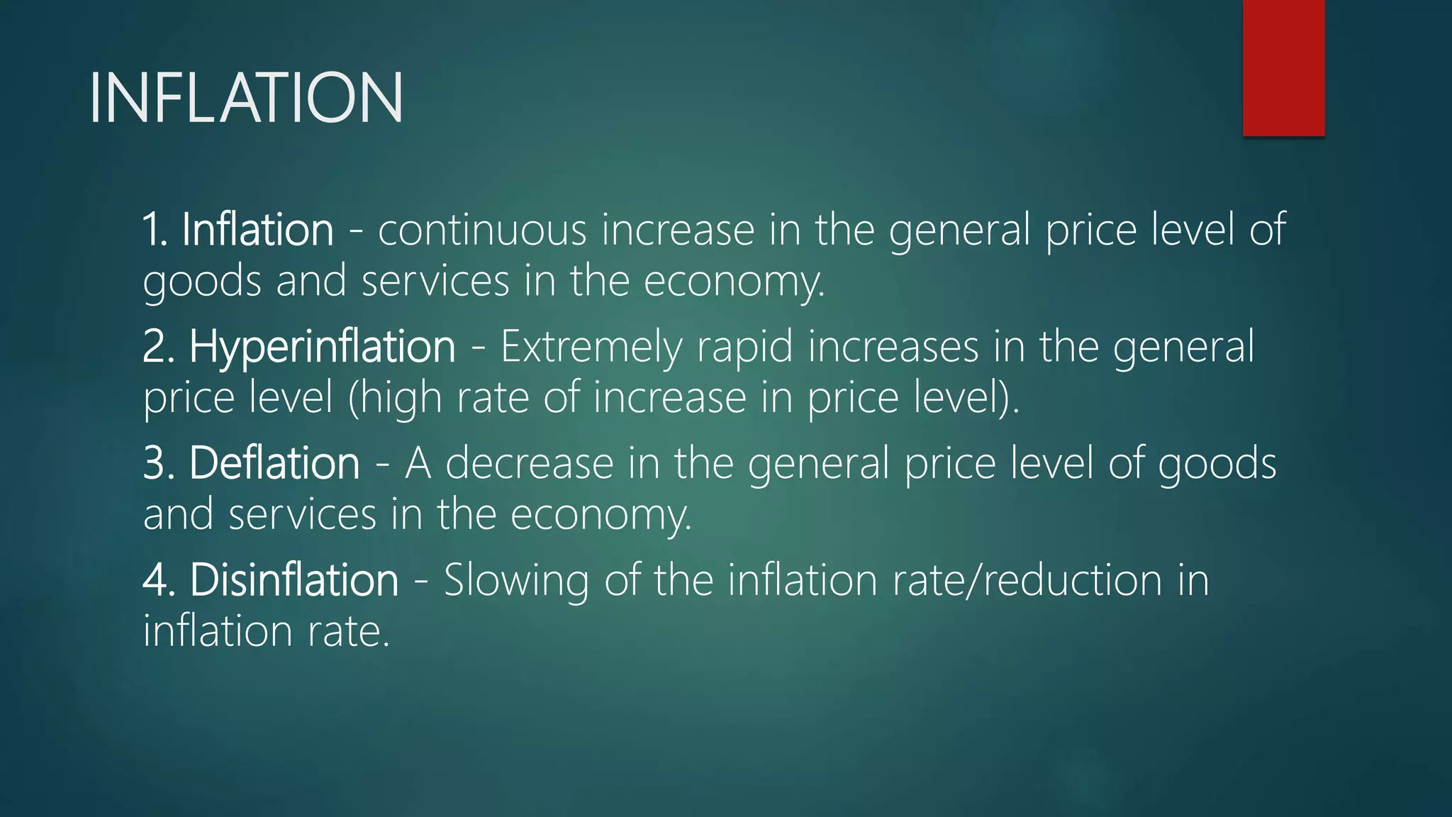 Macroeconomics: measuring inflation and unemployment | PPTX