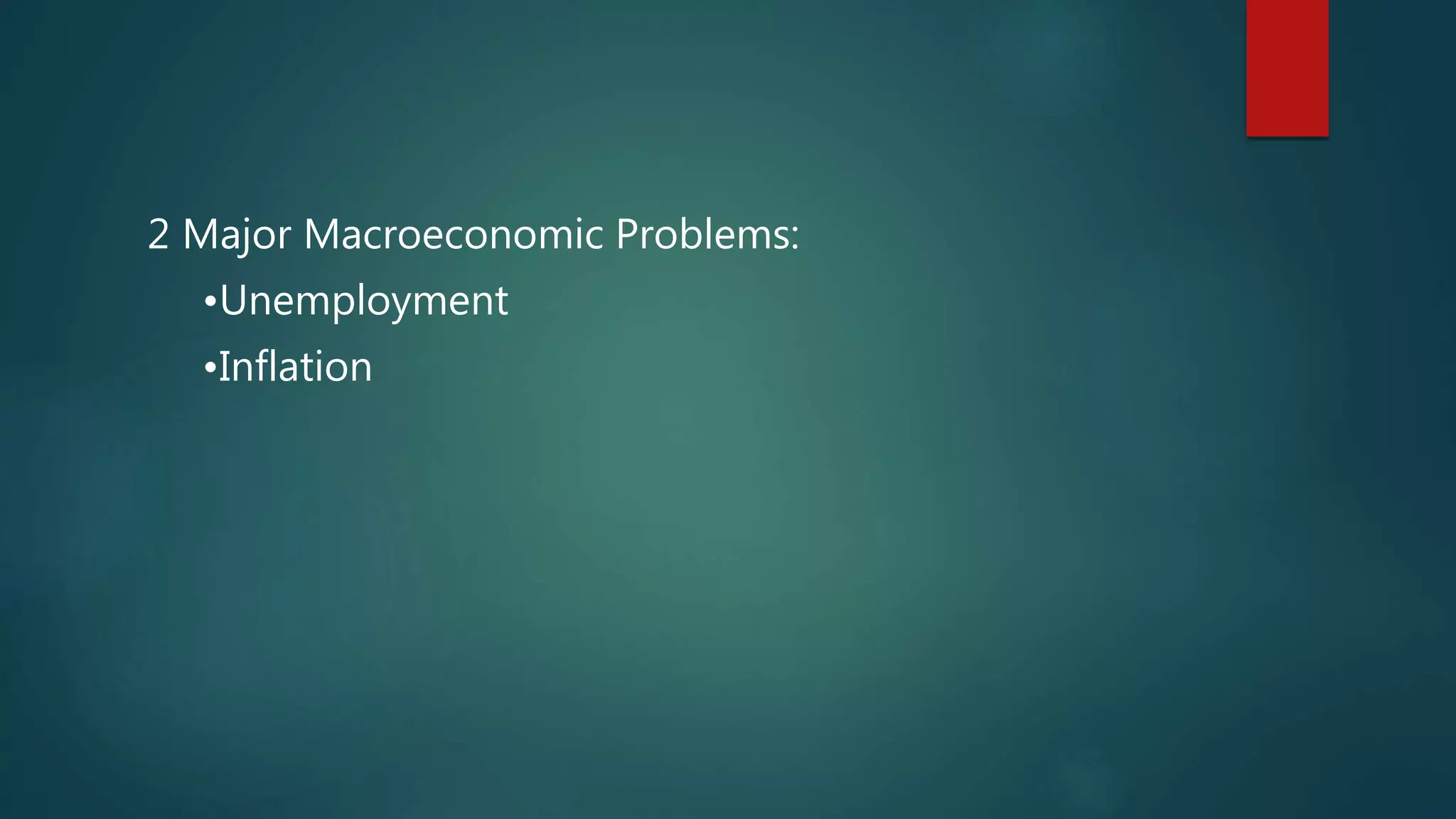 Macroeconomics: measuring inflation and unemployment | PPT