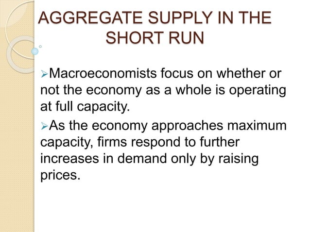 Aggregate Demand and Aggregate Supply and Curves | PPTX | Business ...