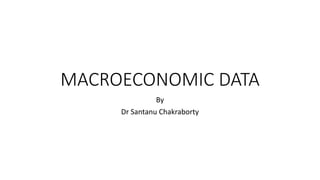 Macroeconomic data | PPT