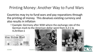 Macroeconomic effects of war | PPTX