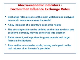 Macro economic indicattors | PPTX