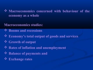 Macroeconomic Models | PPT