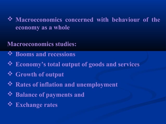 Macroeconomic Models | PPT