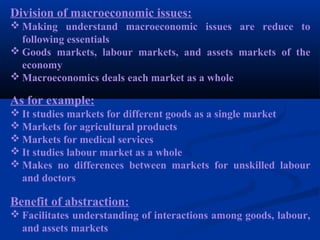 Macroeconomic Models | PPT